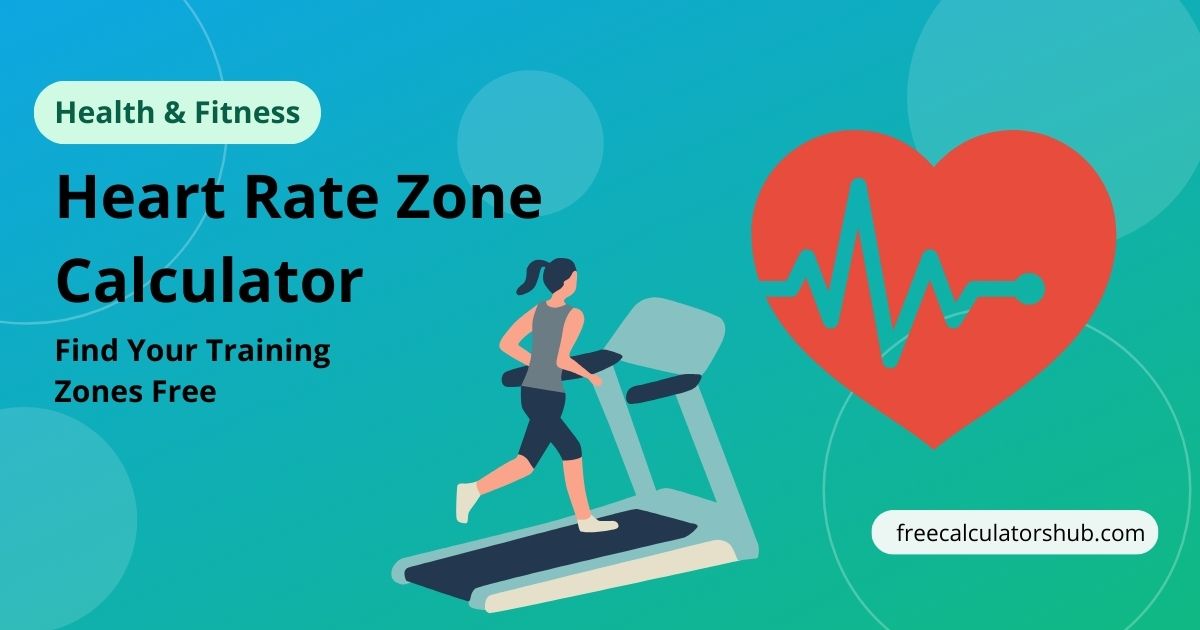 Heart Rate Zone Calculator - Find Your Training Zones Free | Free ...